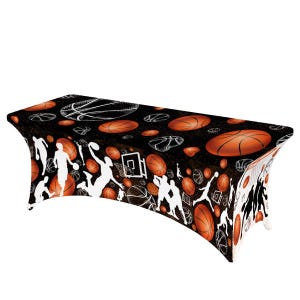 Basketball Table Cover Party Decoration, Basketball Birthday Decoration ...
