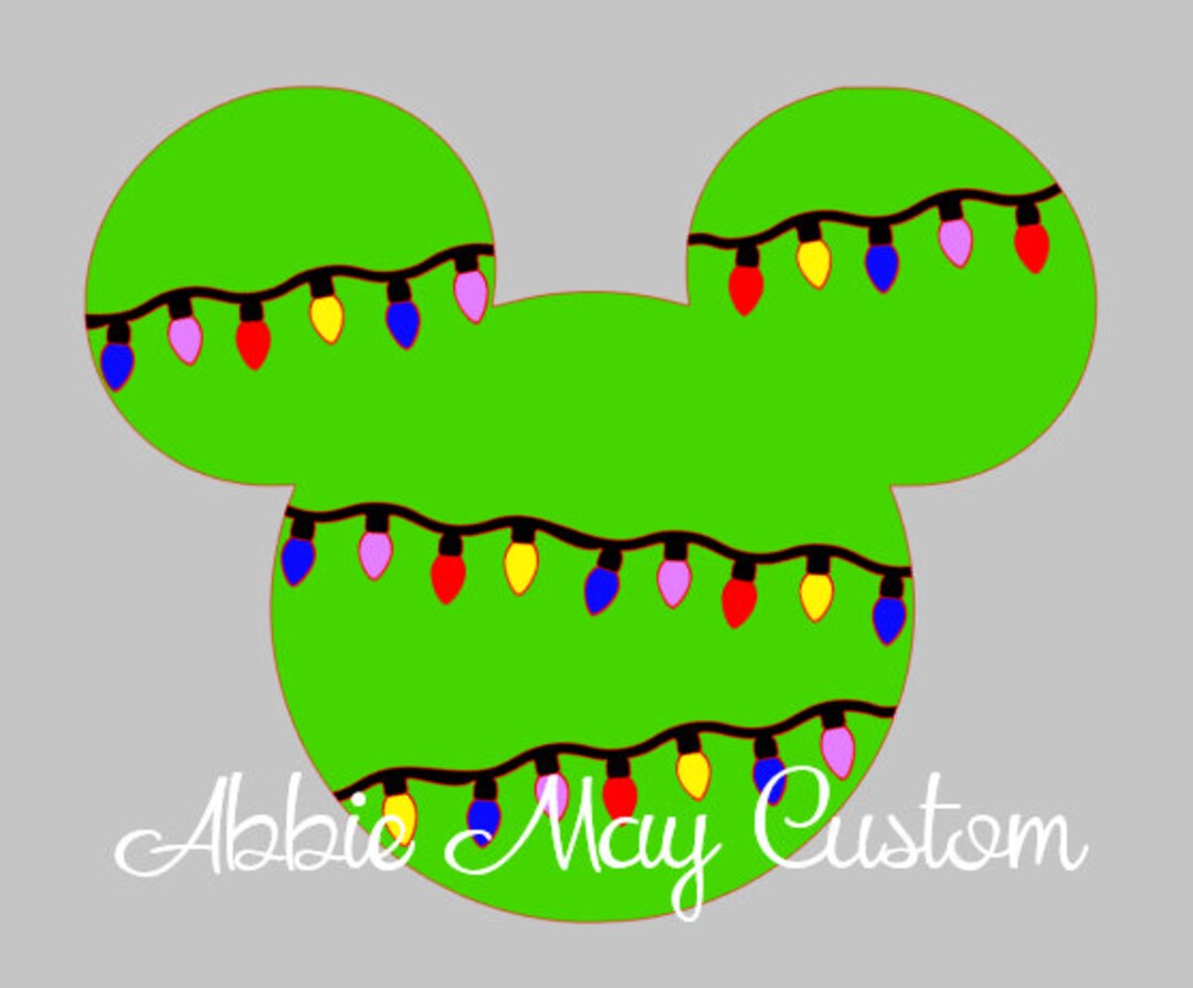 Mouse Christmas Template - Etsy