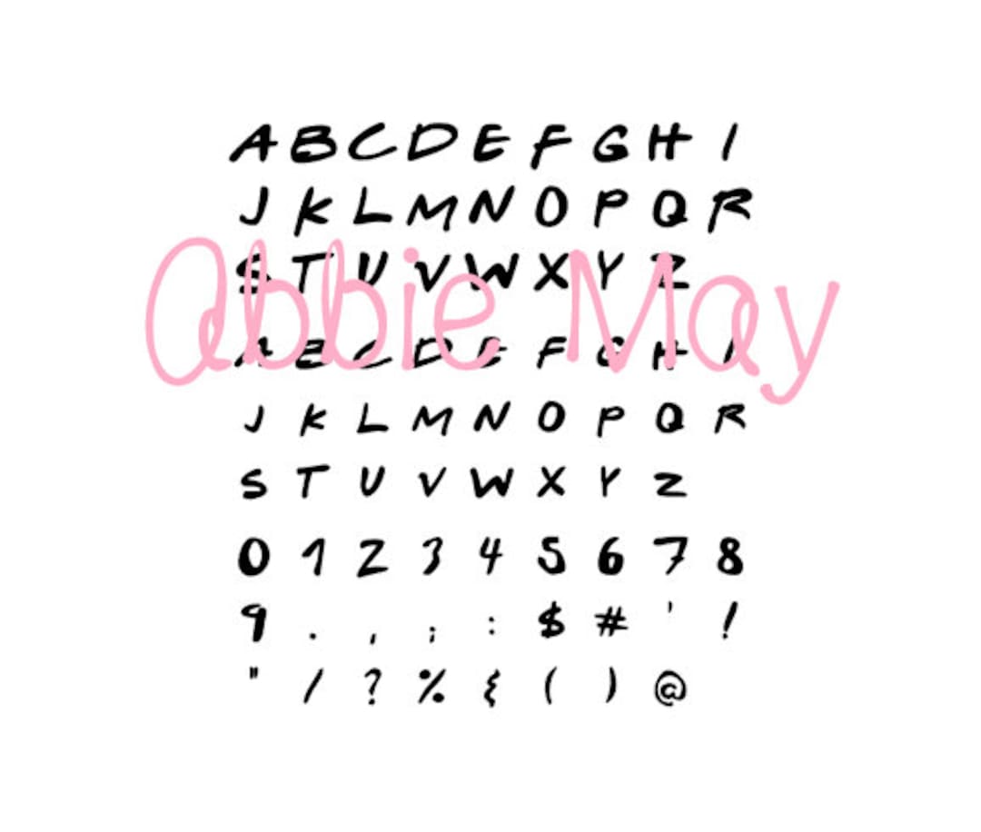 Retro TV Font - Etsy