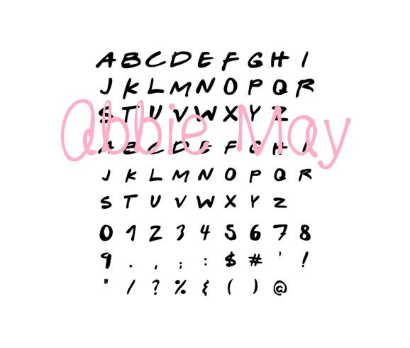 Retro TV Font - Etsy