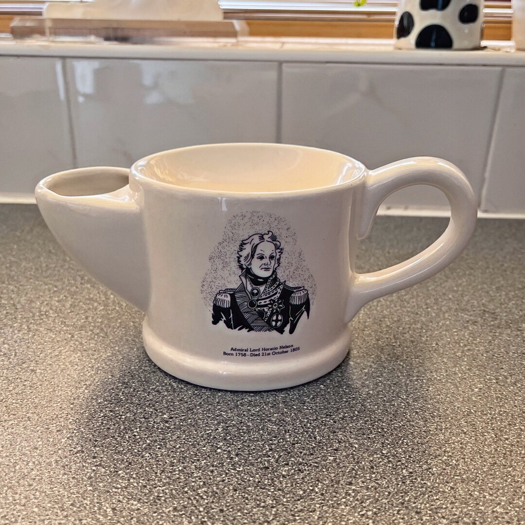 Vintage Wade Porcelain Shaving Mug With Admiral Lord Nelson - Etsy