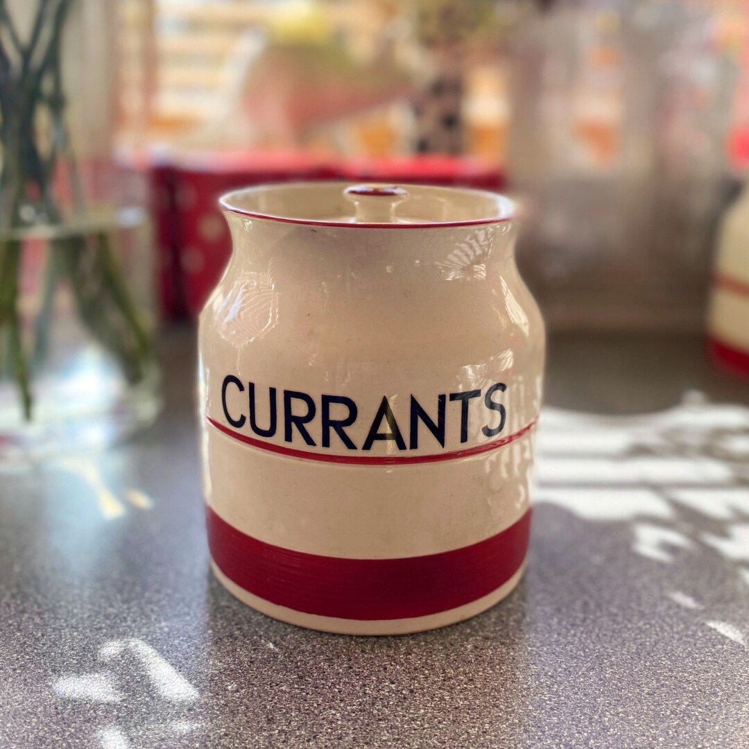 Vintage Mid-century Sadler Kleen Kitchen Ware 2 Pint Currantsjar - Etsy