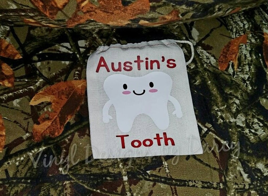 Personalized Tooth Fairy Pouch Lost Tooth Pouch Tooth Bag | Etsy