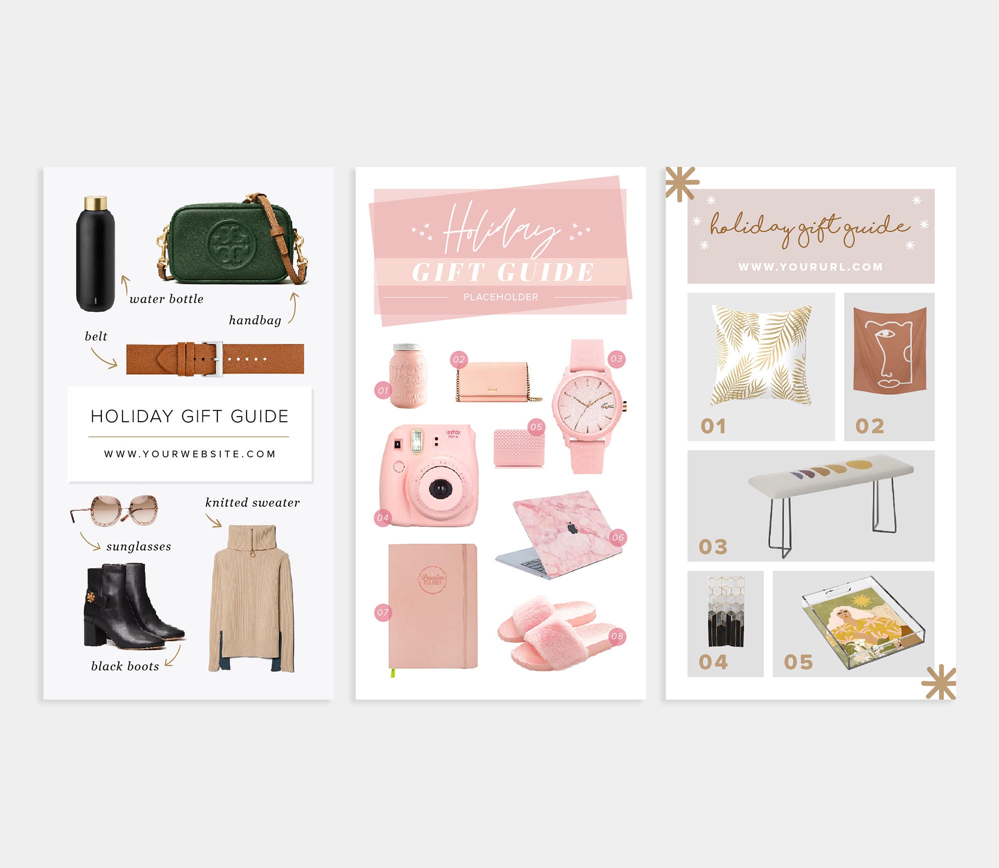 Pinterest Gift Guide Templates Customizable Canva & - Etsy