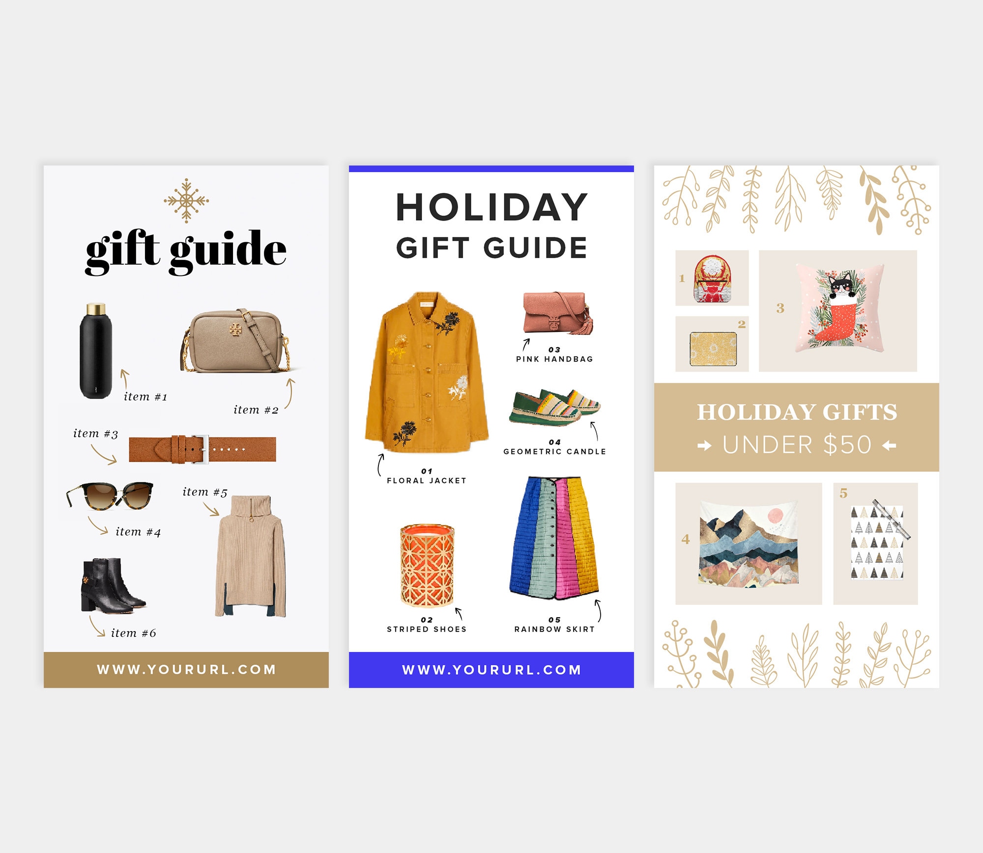 Pinterest Gift Guide Templates Customizable Canva & - Etsy