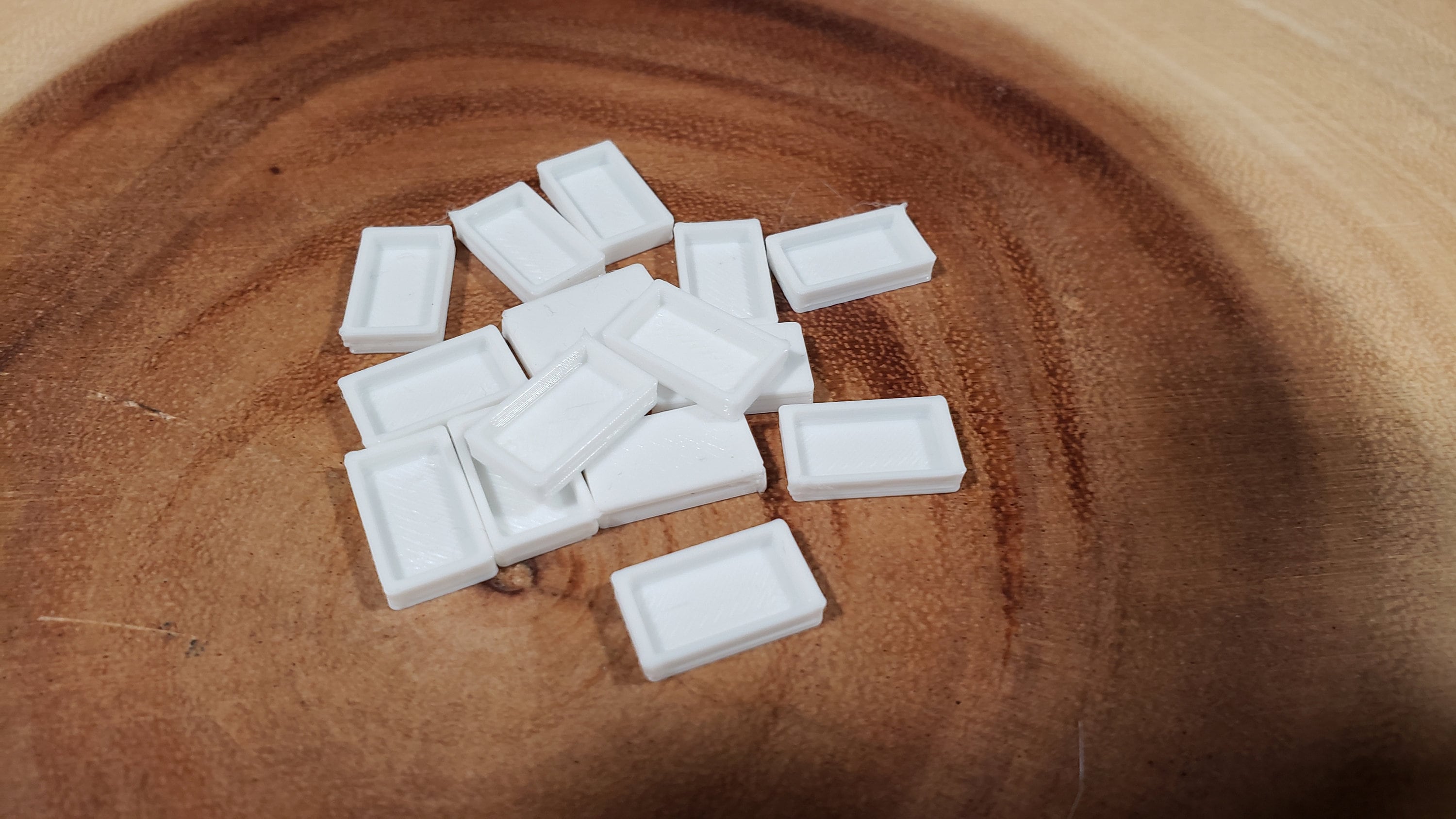 Empty Watercolor Pans Half Full Mini Dot and Split Pans - Etsy