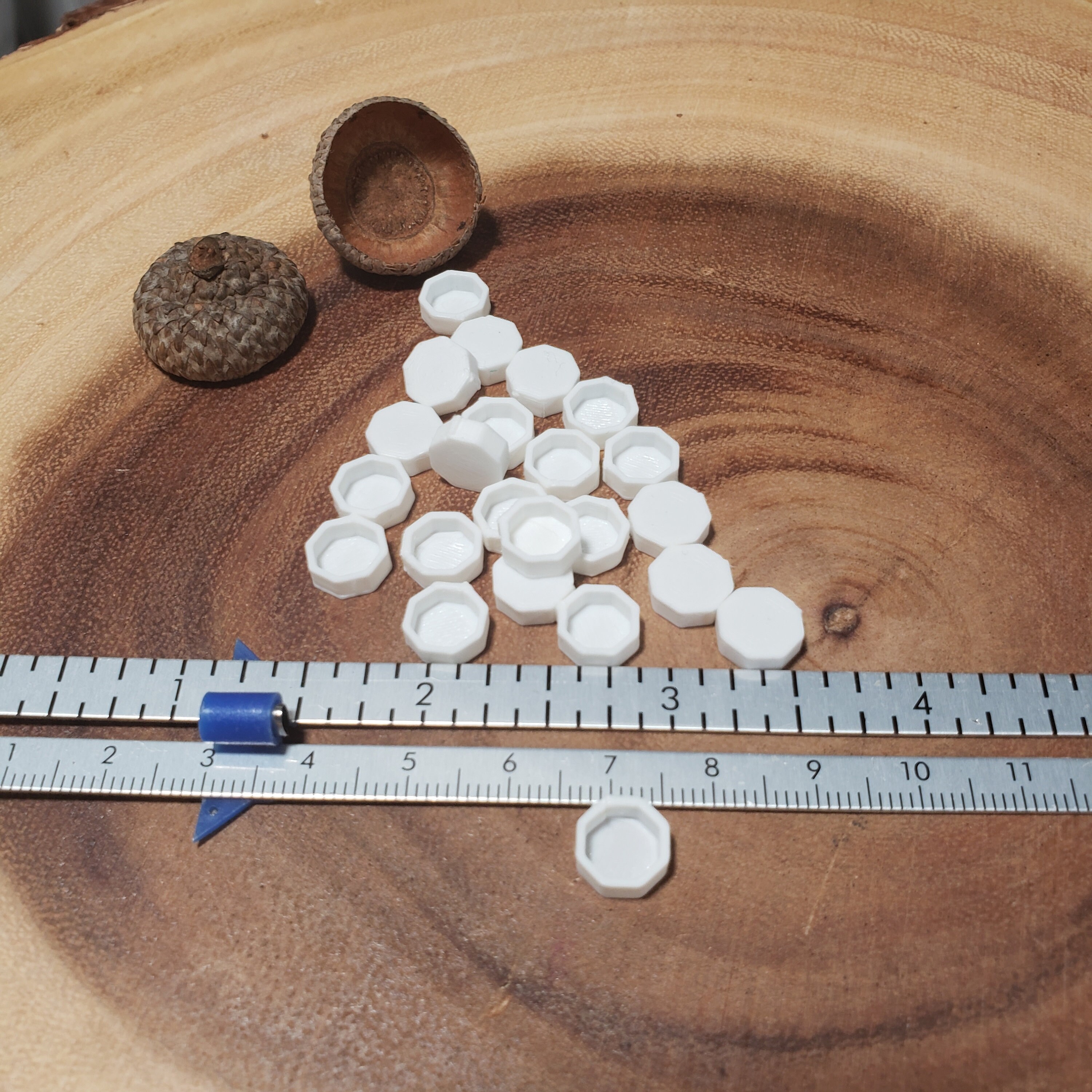 Empty Watercolor Pans Half Full Mini Dot and Split Pans | Etsy