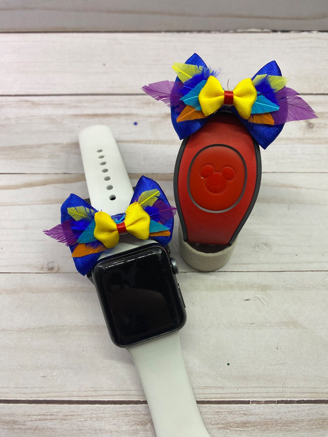 2 Kevin Inspired Disney up Magic Band Bow - Etsy