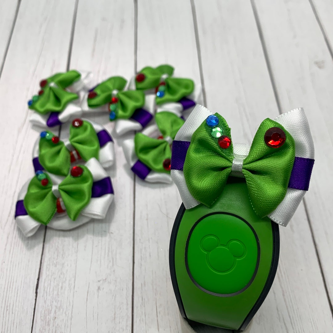 2" Buzz Lightyear Inspired Magic Band Bow / Toy Story Magic Band Bow ...