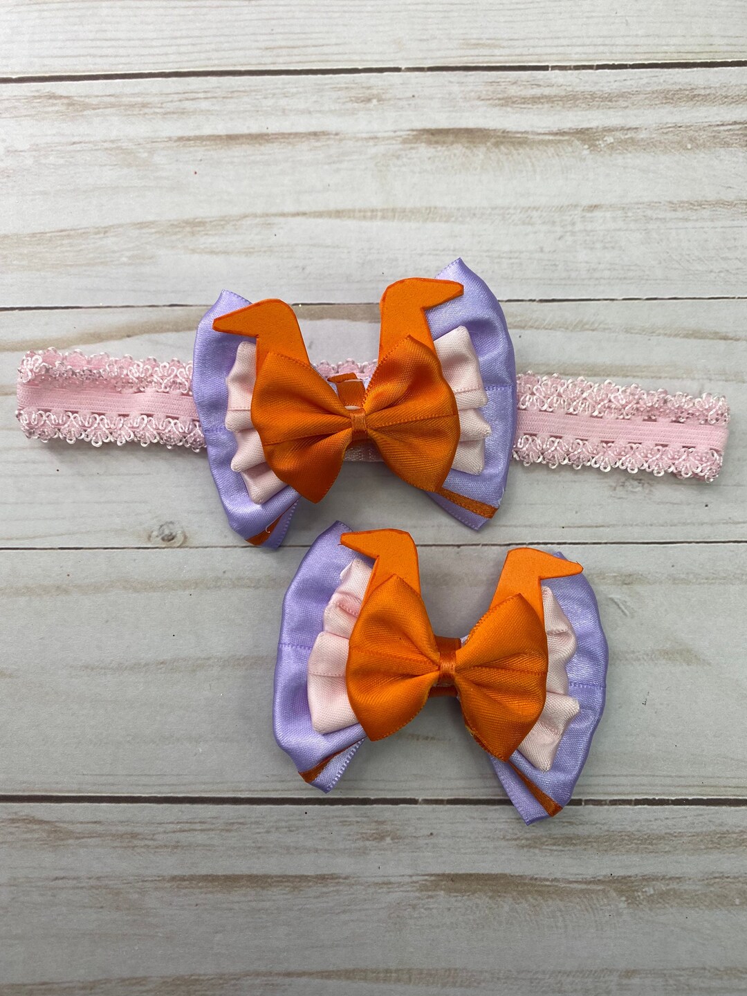 3" Figment Epcot Imagination Baby Hair Bow - Etsy