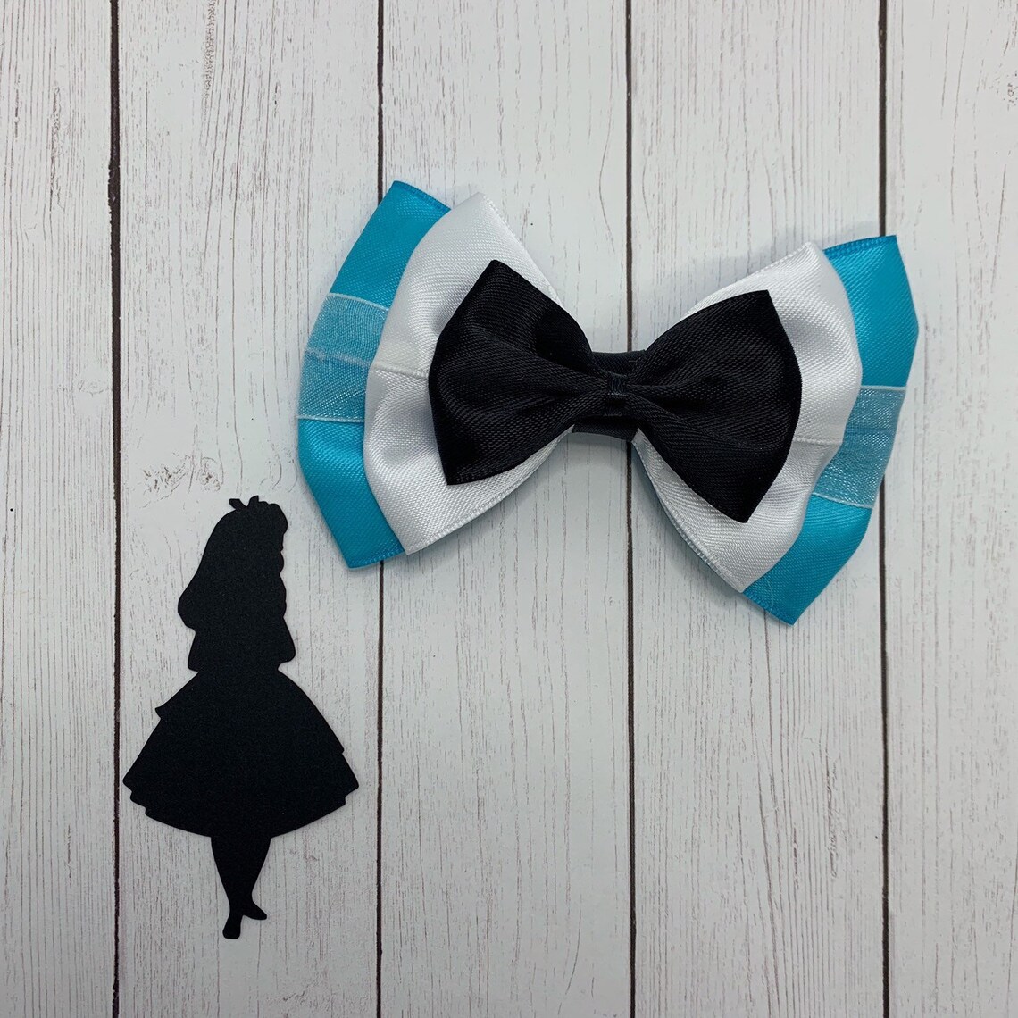 4 Alice in Wonderland Hair Bow | Etsy