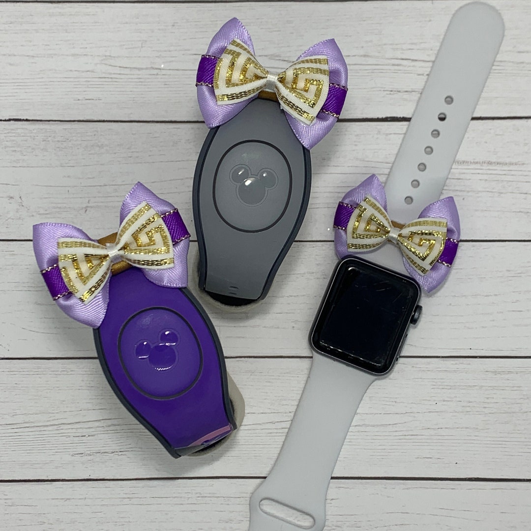2" Megara Inspired Magic Band Bow / Disney Hercules Magic Band Bow - Etsy