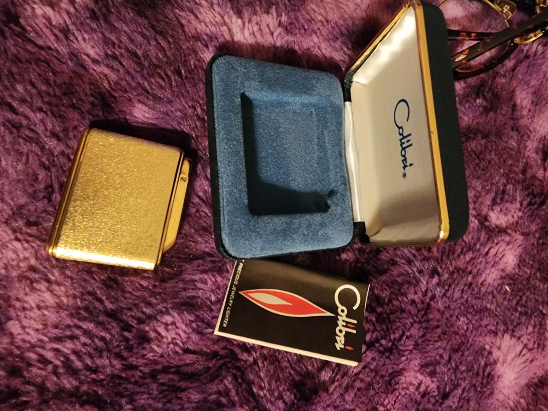 An Original Vintage Colibri Lighter - Etsy