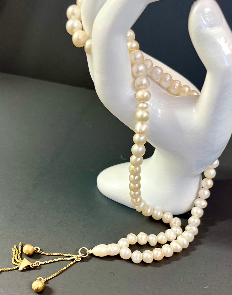Antique Prayer Beads Vintage Bahrain Natural Pearls, 22karat Gold ...