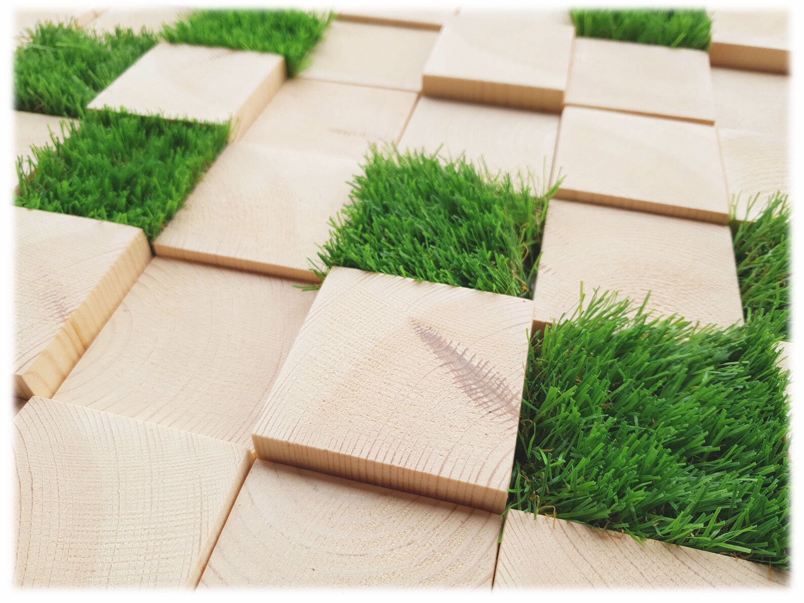 Set of Wall Art for Large Outdoor Decor Four Original Wood - Etsy