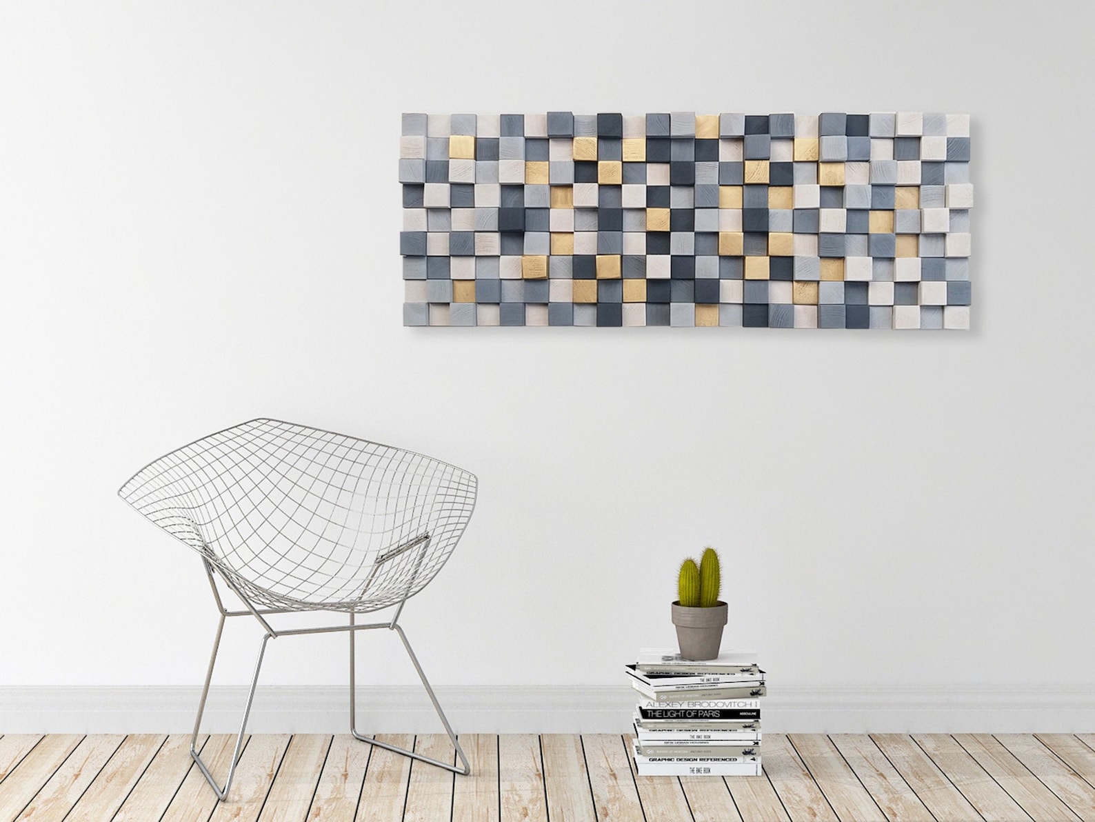 Abstract Wooden Wall Decor for Rustic Modern Living Room - Etsy