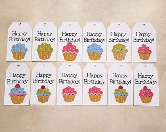 Cupcake Tags - Etsy