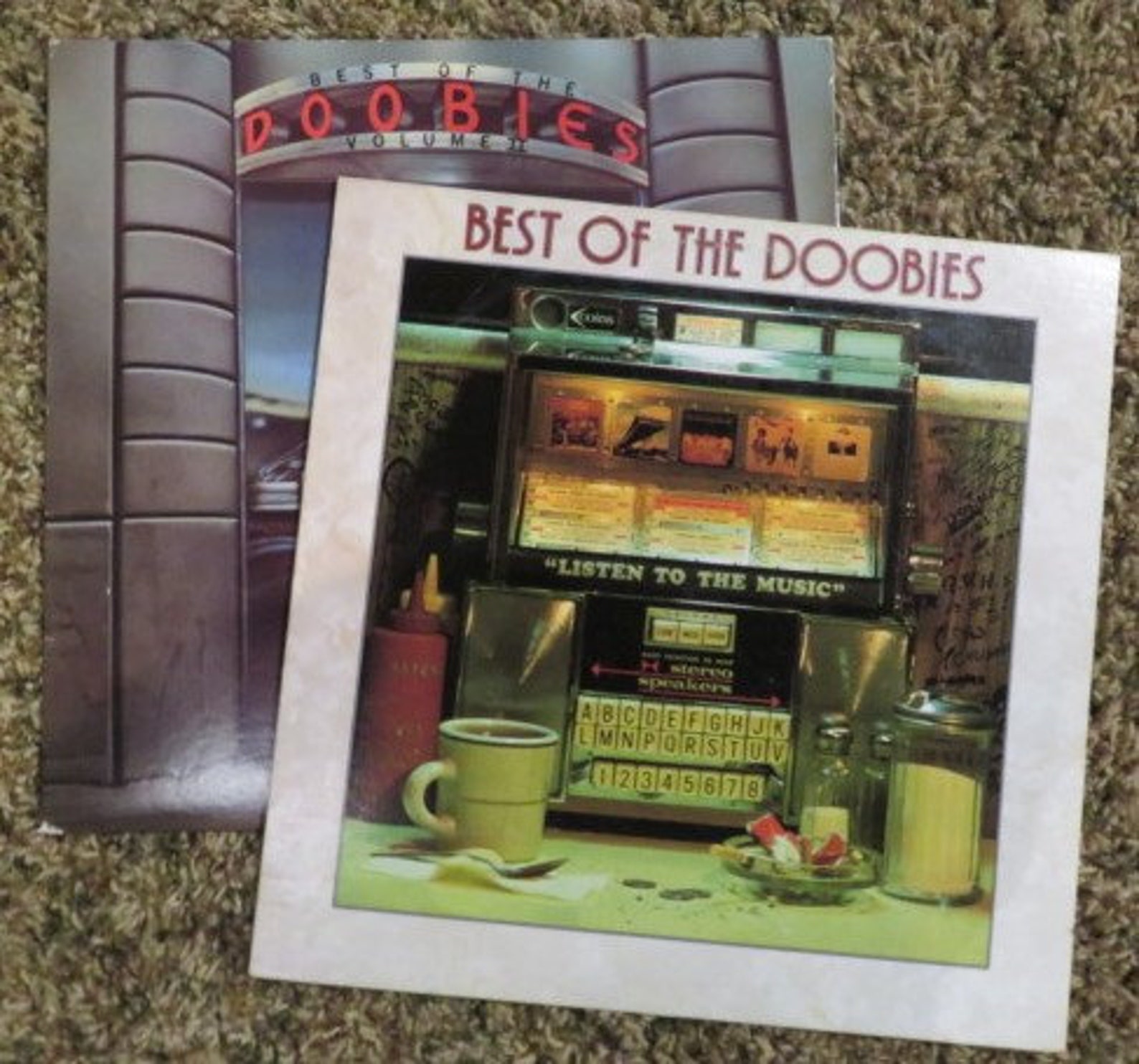 The Doobie Brothers-set of 2 Vinyl Records/the Best of the Doobies/the ...