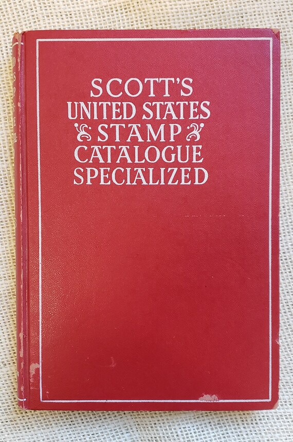 Stamp Collectors Catalog-scott's US Specialized 1953 - Etsy