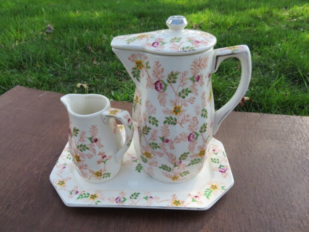 Japanese Mikori Coffee Pot Set/japanese Mikori Ware/coffee Pot ...