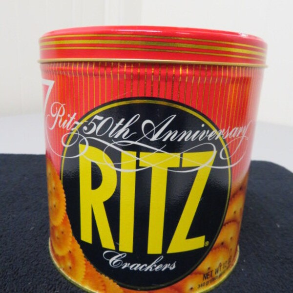 Ritz Cracker Tin - Etsy