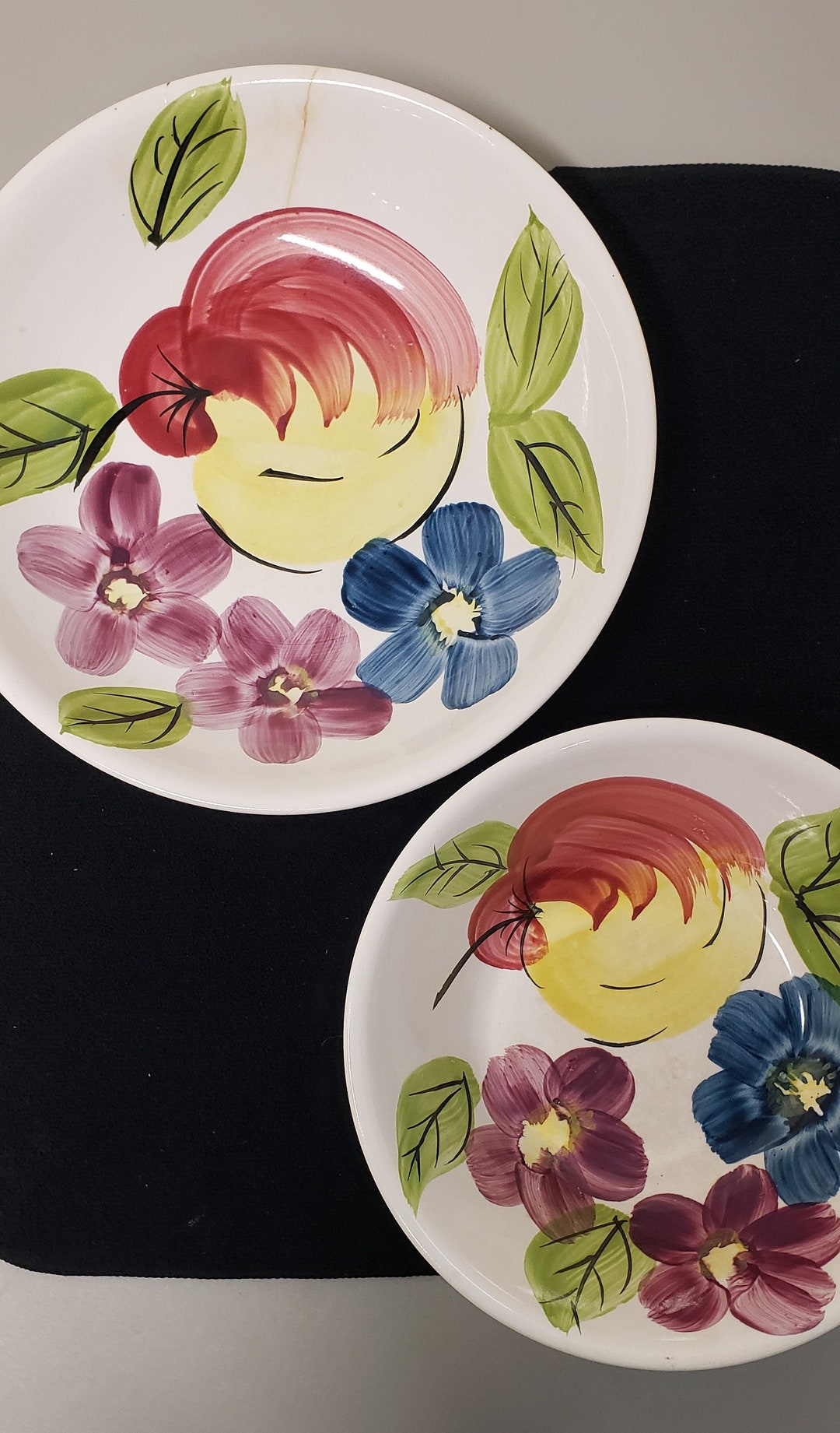 Vintage Hand Painted Ironstone Ware Serving Bowls-set of 2/MCM Decor - Etsy