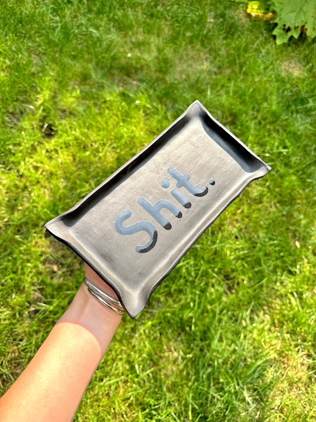 Junk Tray Random Things Tray Funny Household Decor Word Decor Bathroom ...