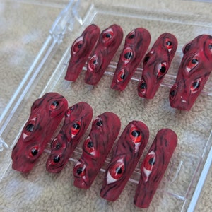 Jujutsu Kaisen Prison Realm Press on Nails - Etsy