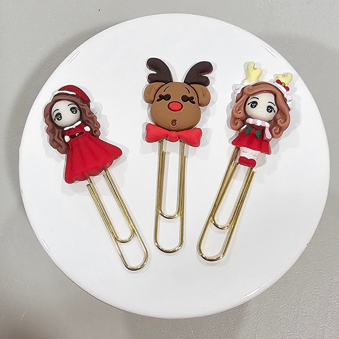 Cute Christmas Planner Clips - Etsy