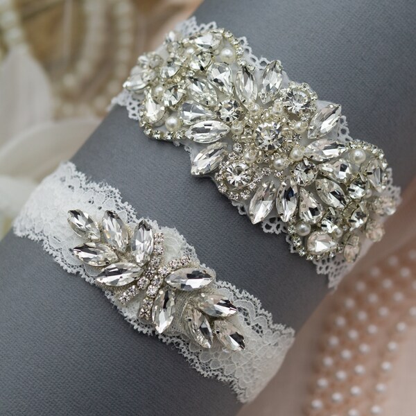 Garter Set for Wedding - Etsy