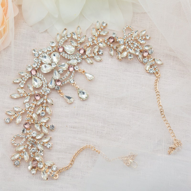 Gold Head Piece Jewelry - Etsy