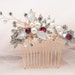 Ruby Hair Comb Ruby Headpiece Red Bridal Crown Red Rhinestone - Etsy