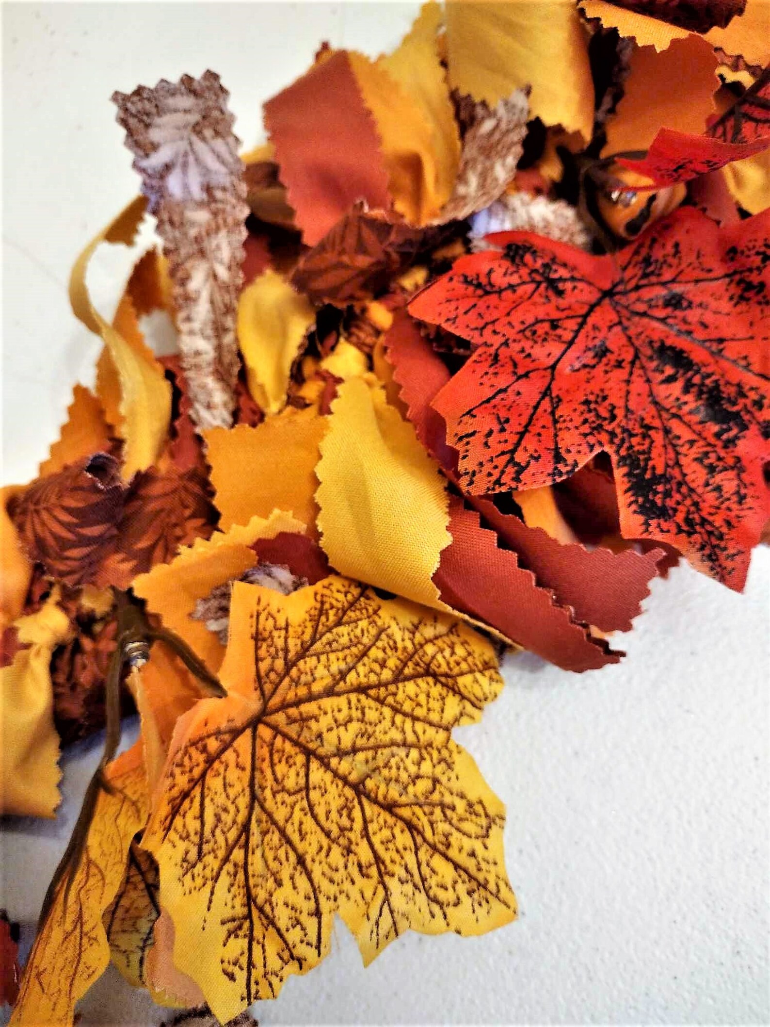 Fall Garland With Lights, 10ft Autumn Garland, Thanksgiving Decor, Fall ...