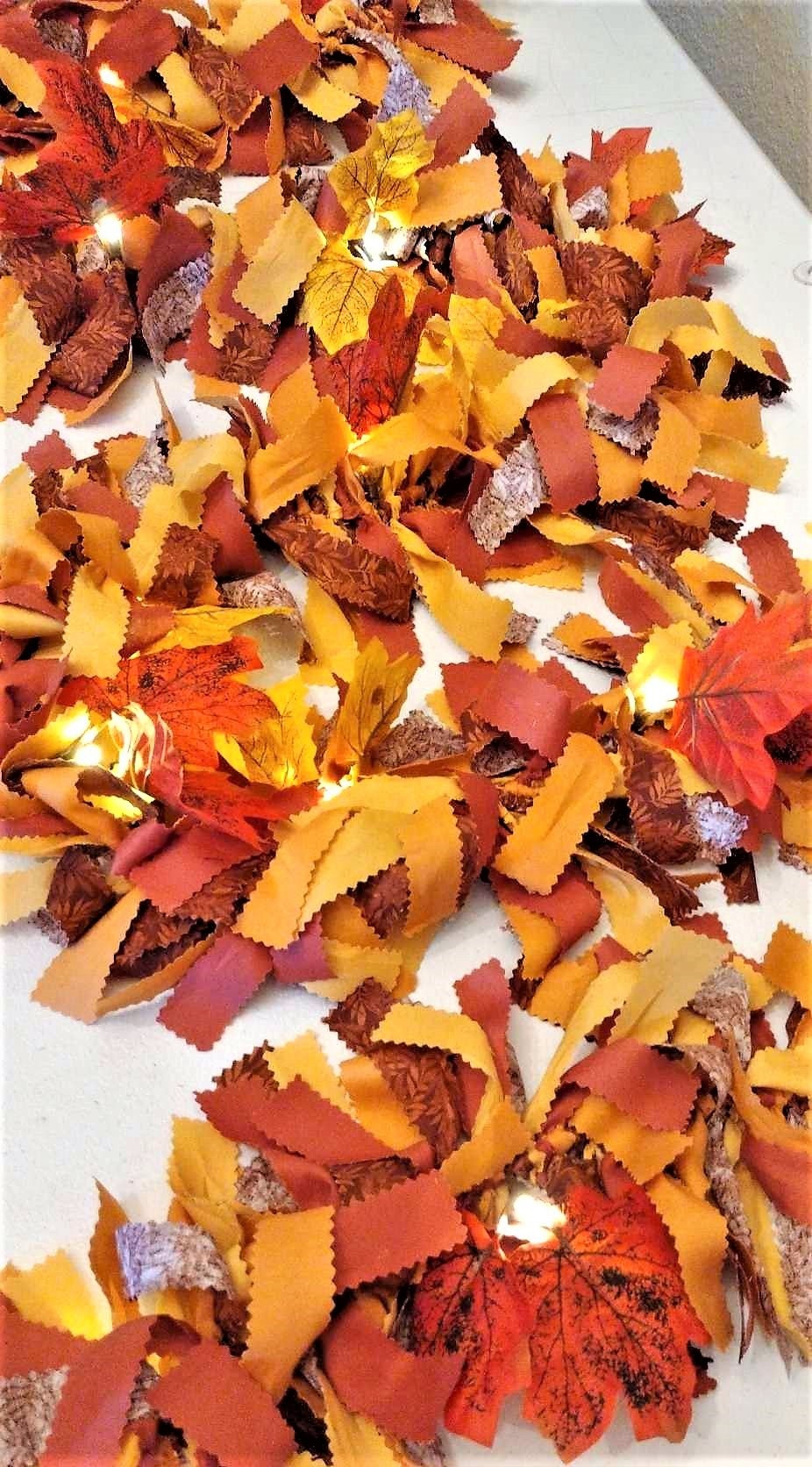Fall Garland With Lights, 10ft Autumn Garland, Thanksgiving Decor, Fall ...