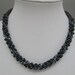 Blue Dumorite Kumihimo Necklace - Etsy