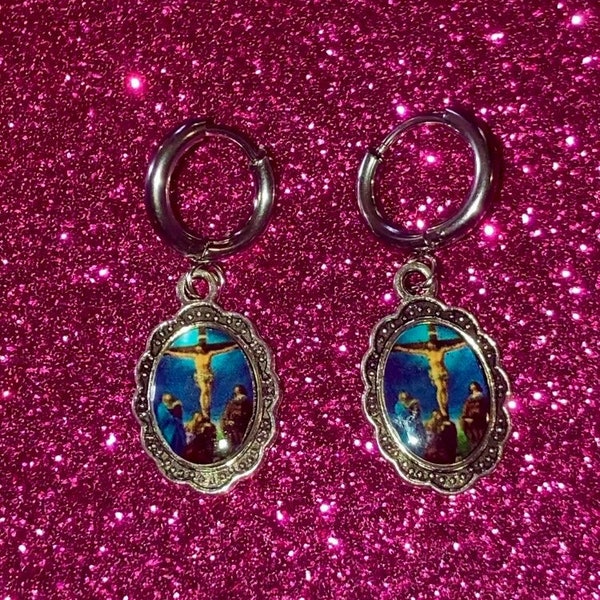 Catholic Earrings - Etsy