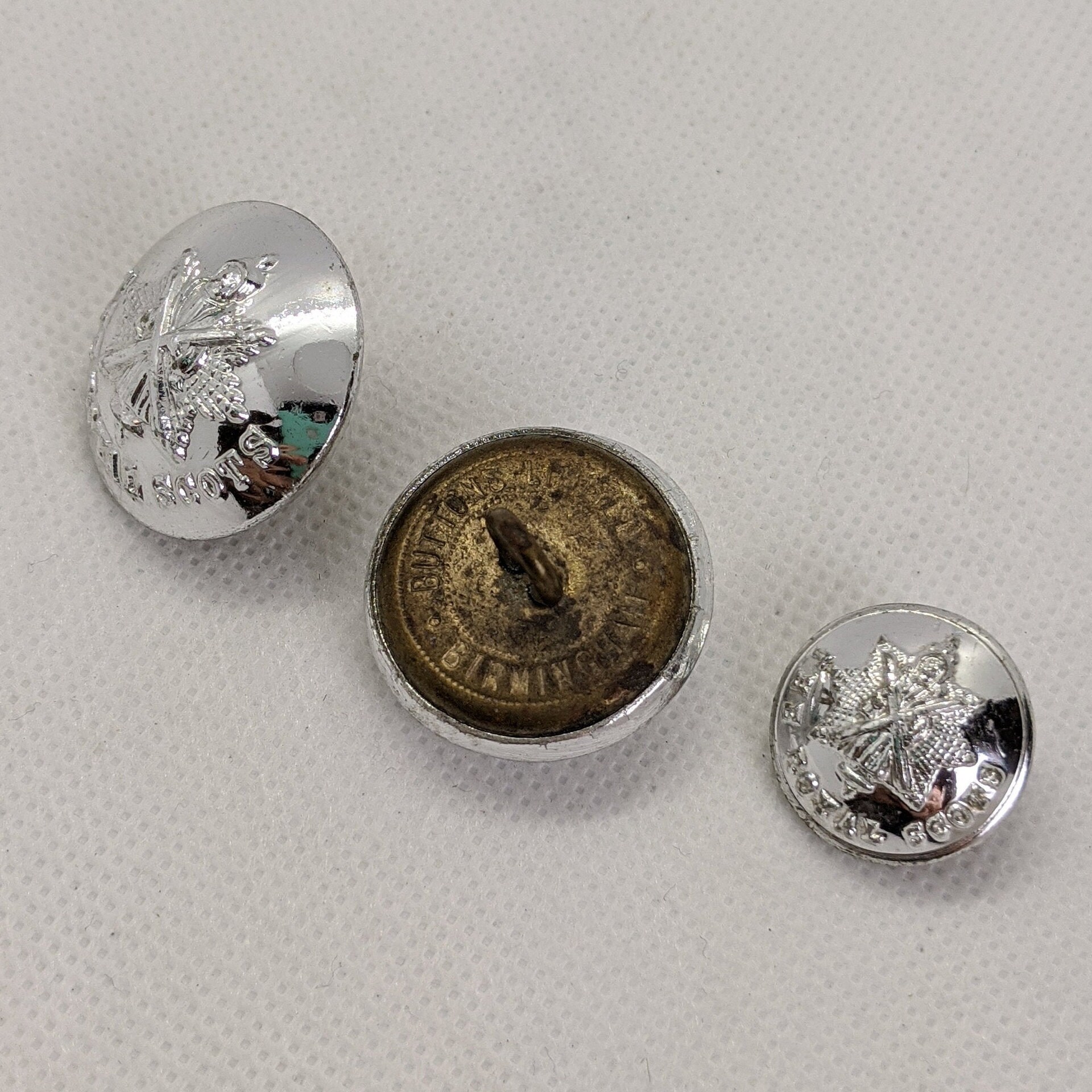 Vintage 1940s-1960s Royal Scots British Uniform Buttons - Etsy