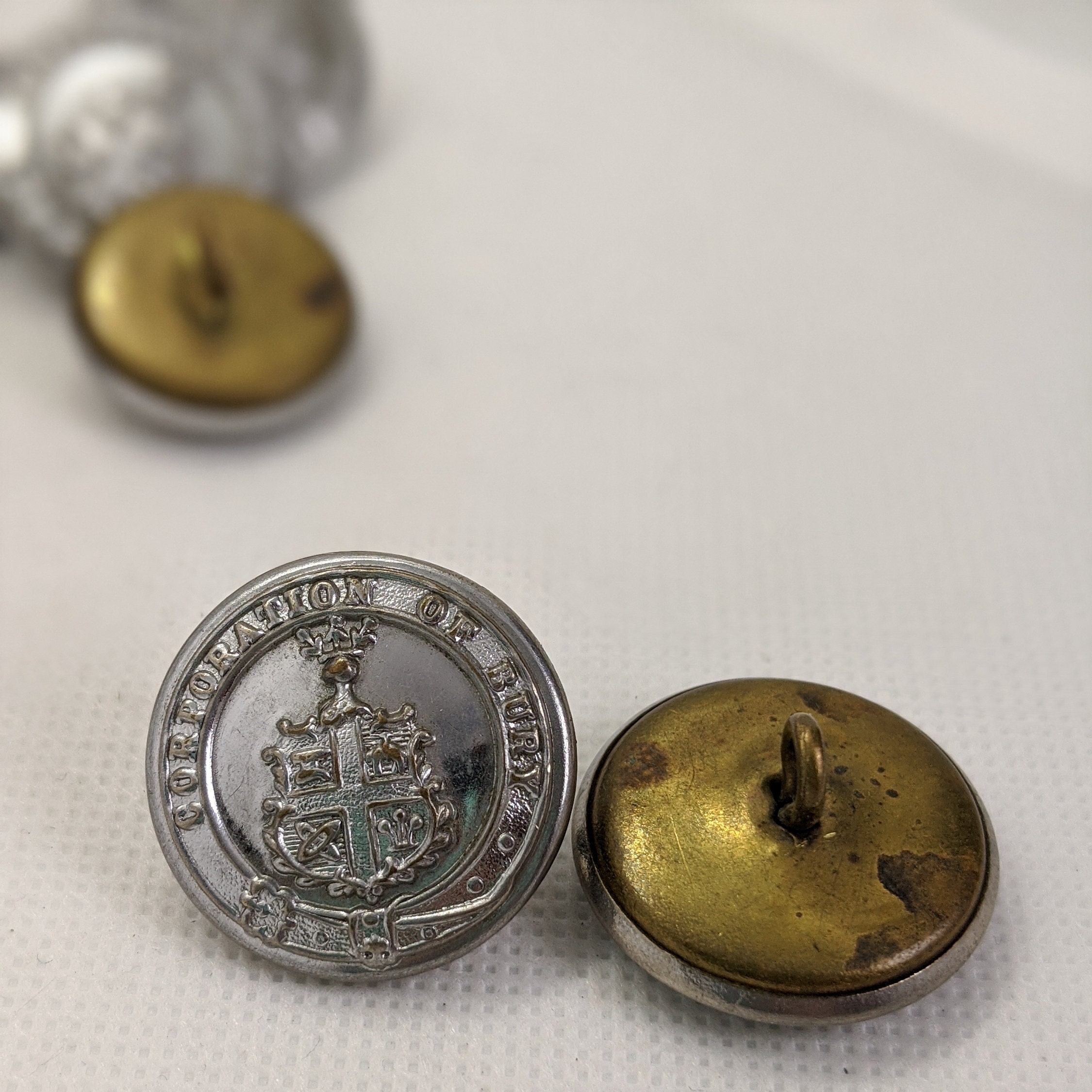 Set of 6 Vintage British Military Uniform Buttons - Etsy