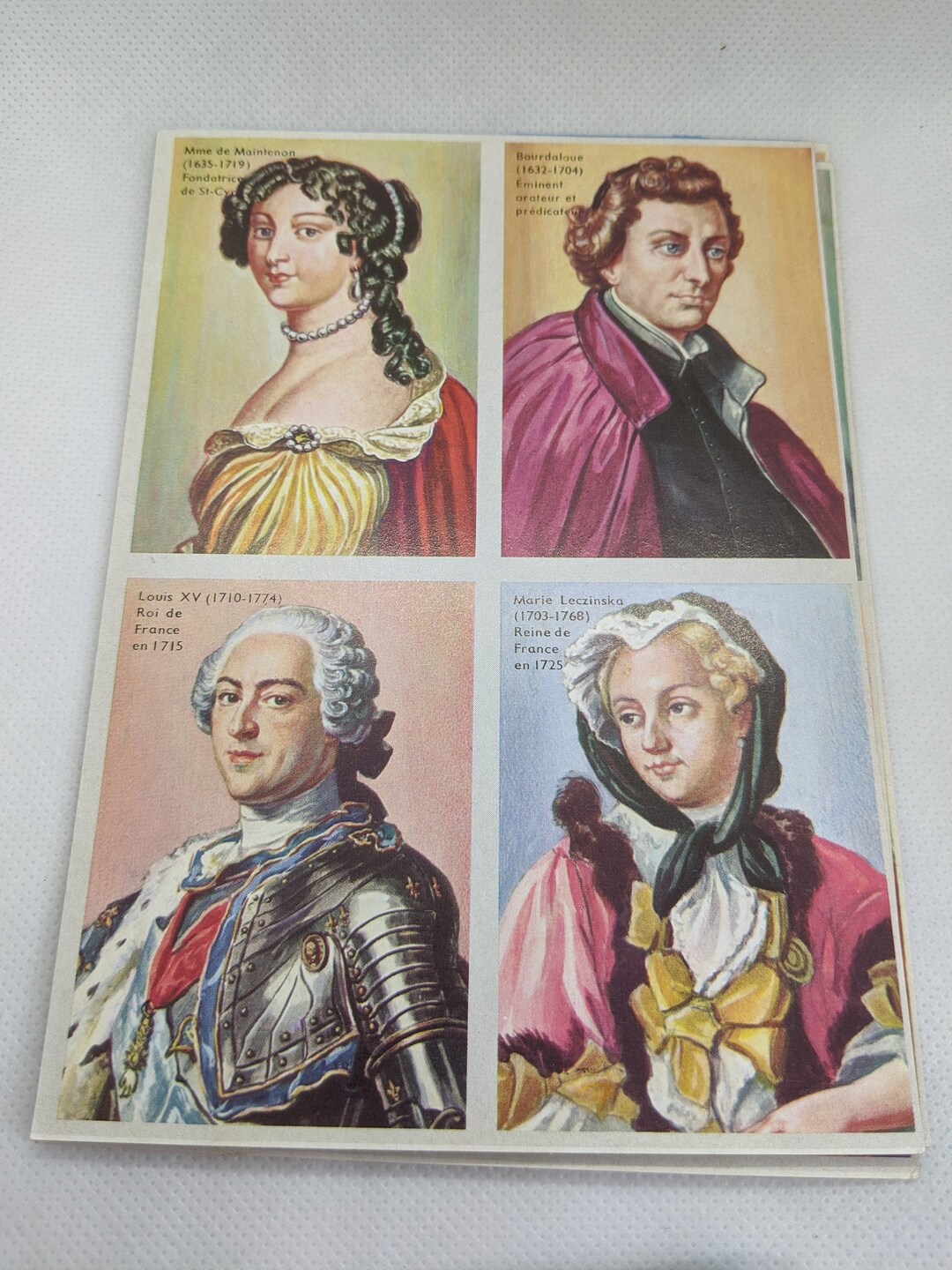 Vintage Early 1950s French Ephemera Historical Images by Albert Arnaud ...