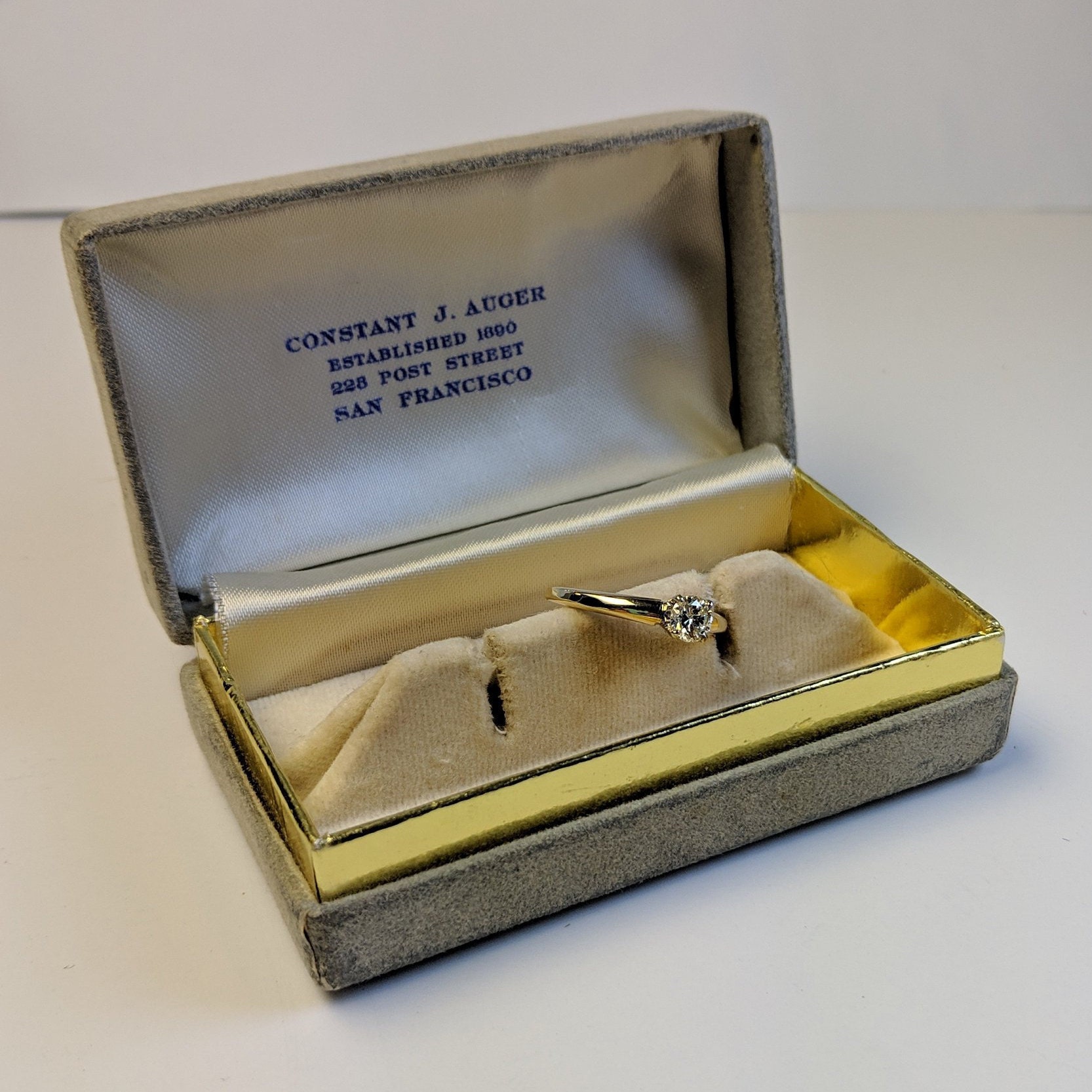 Vintage Cufflink Jewelry Presentation Box | Etsy