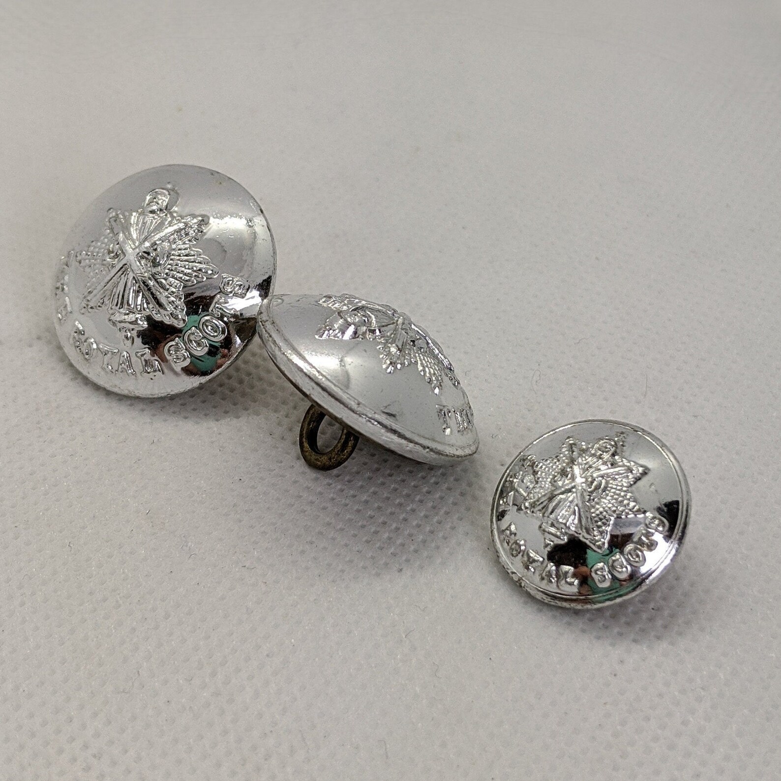 Vintage 1940s-1960s Royal Scots British Uniform Buttons - Etsy