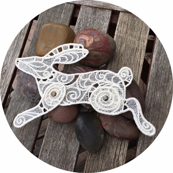 Lace Rabbit - Etsy