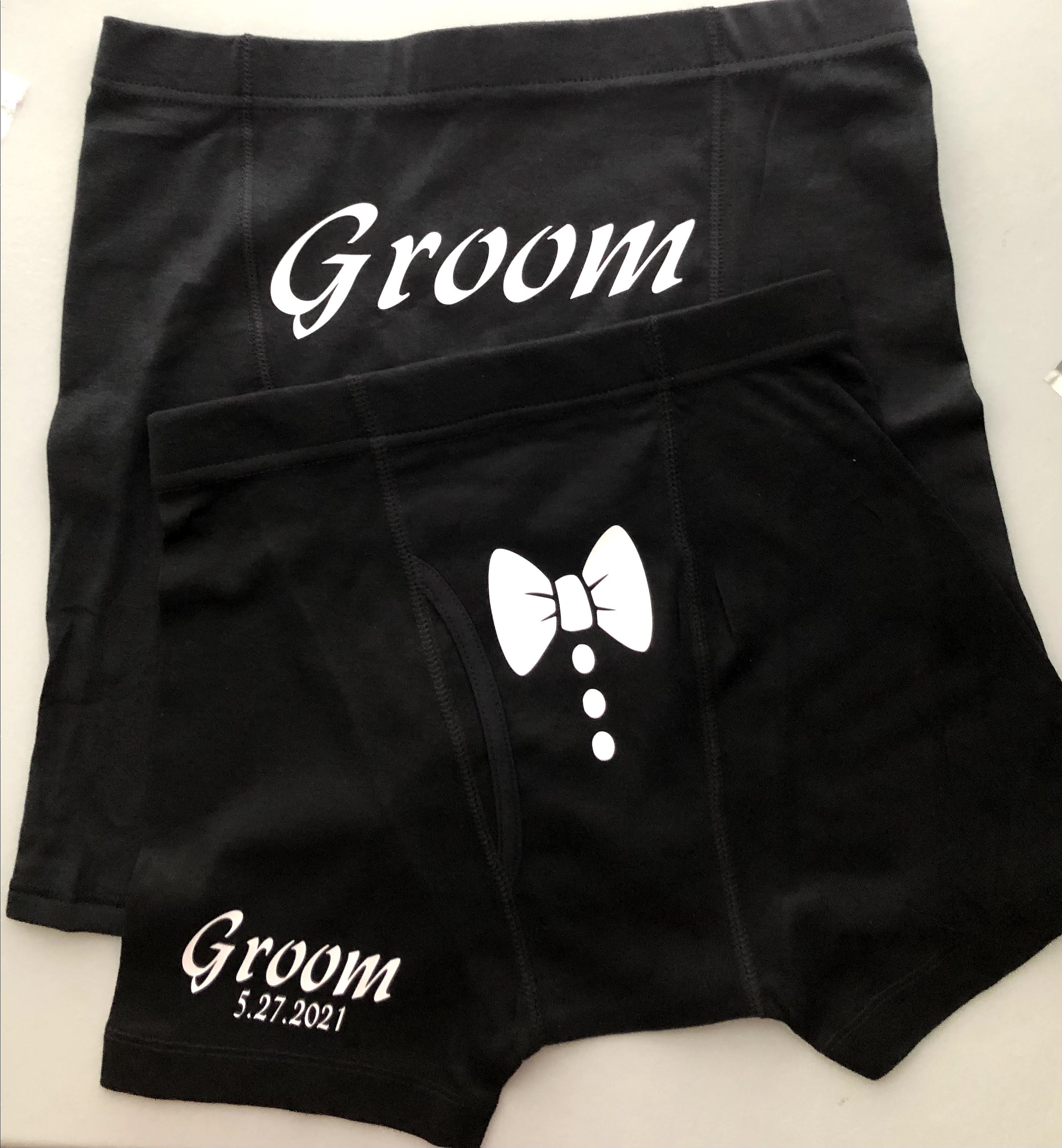 Groom Boxer Briefs Personalized Groom Boxer Briefs Groom | Etsy