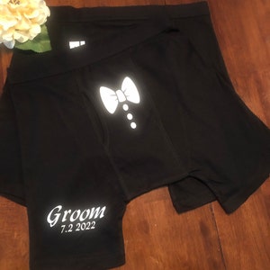Groom Boxer Briefs Personalized Groom Boxer Briefs Groom Party Gifts ...