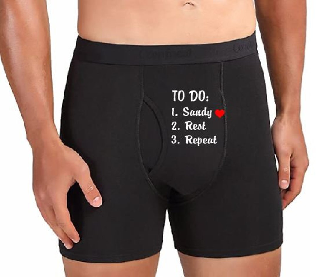 To Do Personalized Boxer Briefs, Gifts for Him, Gifts for Her ...