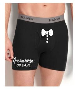 Groom Boxer Briefs Personalized Groom Boxer Briefs Groom | Etsy