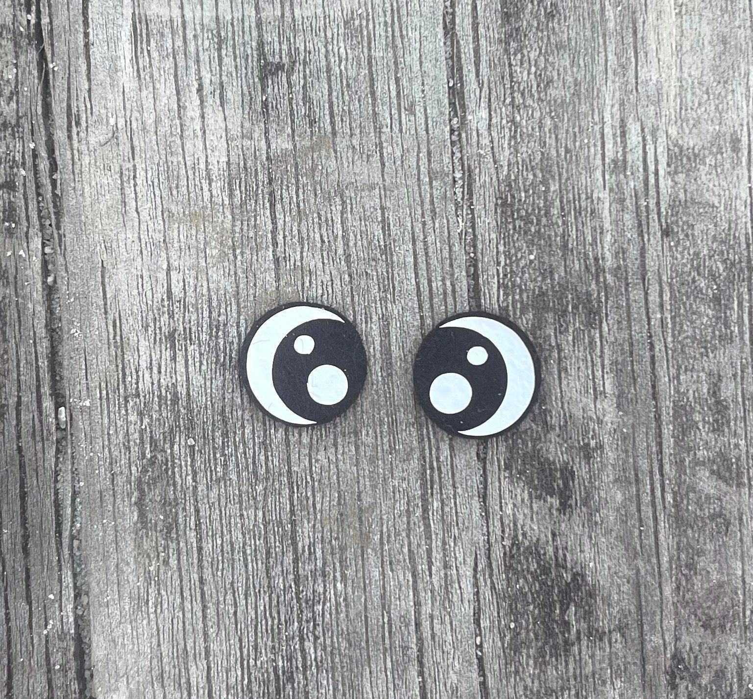 Basic Eyes, Basic Felt Eyes, Kawaii Eyes, Felt Eyes - Etsy