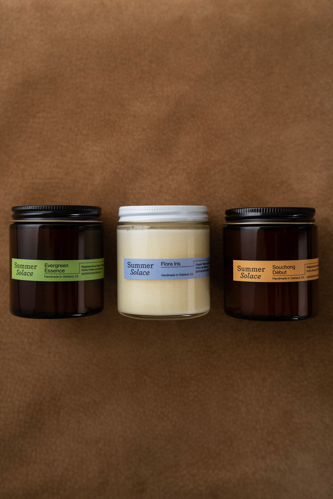Perfumed Tallow Travel Candle Trio - Regenerative Tallow™ - Etsy