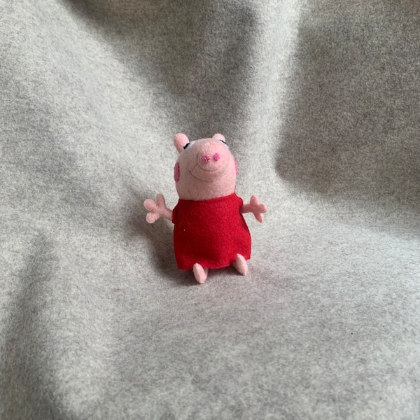 Felt Pig - Etsy