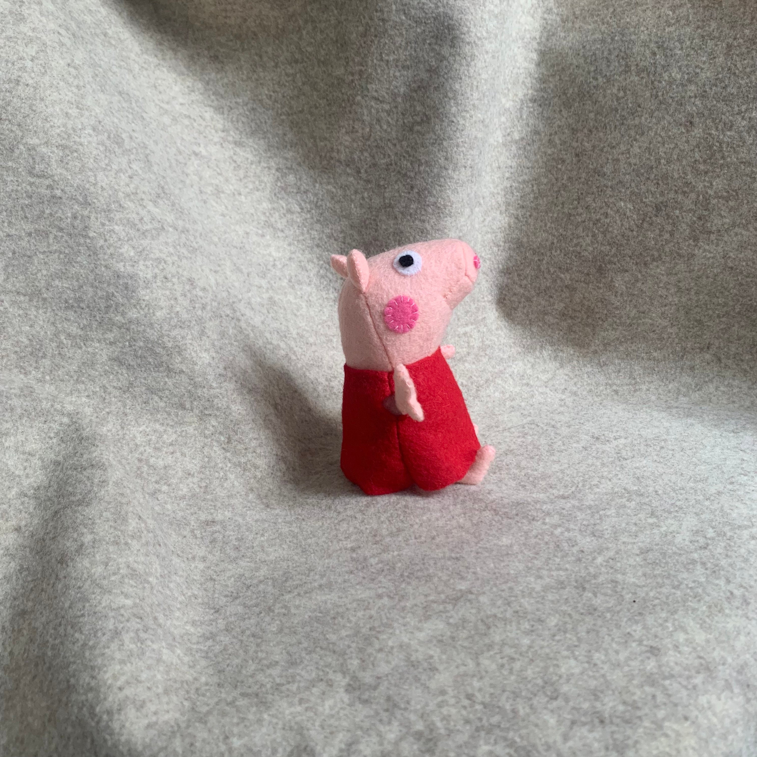 Peppa Pig Felt Toy - Etsy